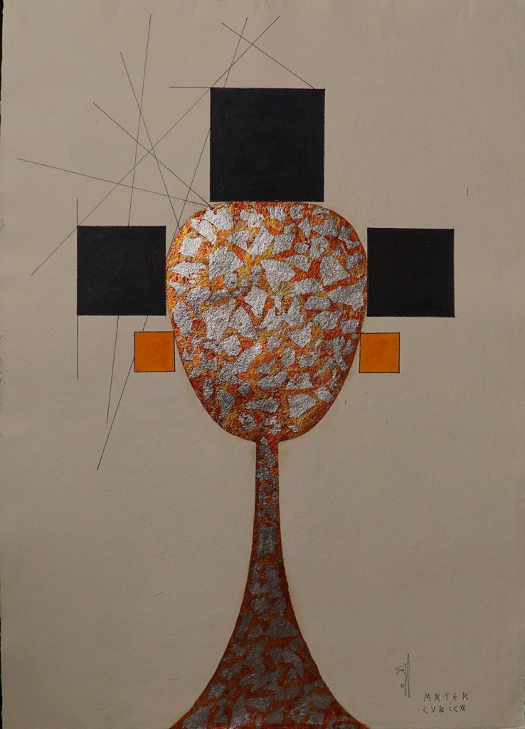 Pintura Mater Cúbica - Scen&Co